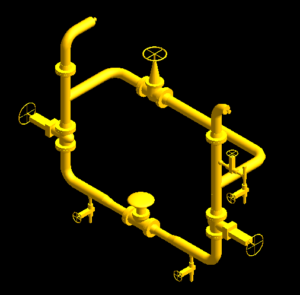 Control Station and Control Valve in the Process Piping - Make Piping Easy