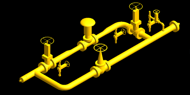Control Station and Control Valve in the Process Piping - Make Piping Easy
