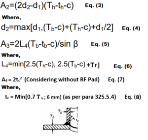 Reinforcement Pad Calculation for Branch Connection - Make Piping Easy